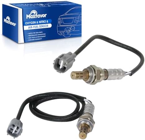 Amazon.com: Maxfavor 2Pcs Upstream Downstream Oxygen O2 Sensor Fit For ...