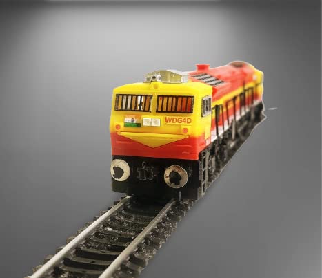 CRealities WDG4D Indian Railways HO Scale Display Model (Red Yellow ...