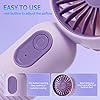 Amazon.com: Mini Portable Fan 3 Pack, Cute Handheld Battery Operated ...