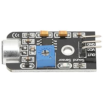 Amazon.com: Voice Detection Module, 5V Microphone Sound Module Gain for ...