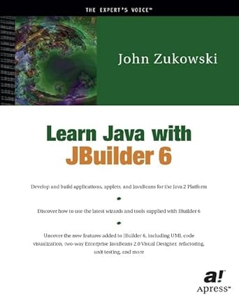 Learn Java with JBuilder 6: Zukowski, John: 9781893115989: Amazon.com: Books