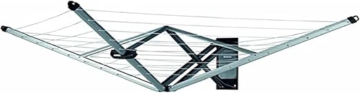 Brabantia WallFix Retractable Washing Line with Protective Fabric Cover ...