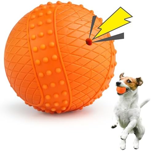 Pet Supplies : DAOZIJI Squeaky Dog Toys for Aggressive Chewers, Squeaky Dog Balls for Medium ...