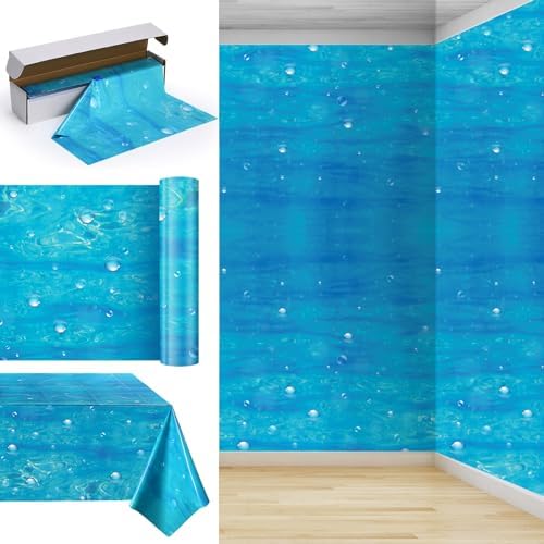 Amazon.com: 1 Roll 1200 Inch X 54 Inch Iridescent Under The Sea ...