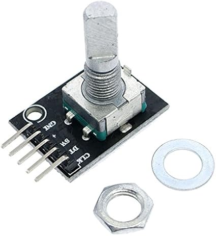 iHaospace 5 Pcs Rotary Encoder Modul KY-040 Drehwinkelgeber Drehgeber ...