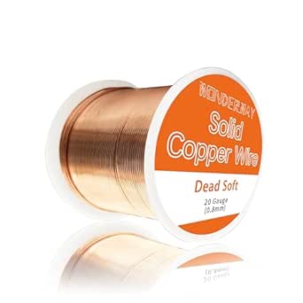 99.9% Solid Bare Copper Wire for Gardening, Boost Plant Growth & Soil ...