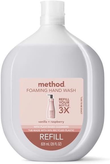Amazon.com : Method Premium Foaming Hand Wash Refill, Vanilla ...