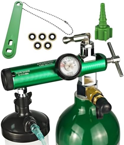 Amazon.com: ResOne 15LPM Oxygen Regulator CGA-870#MR870-15B, Adjustable ...