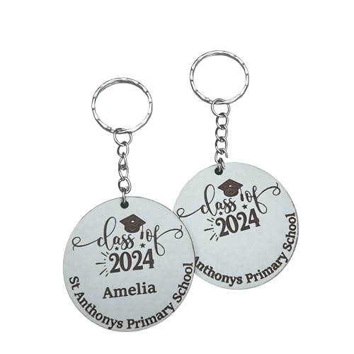 Class of 2024, School leavers keyring sets, Teacher Pupil Gift, Whole ...