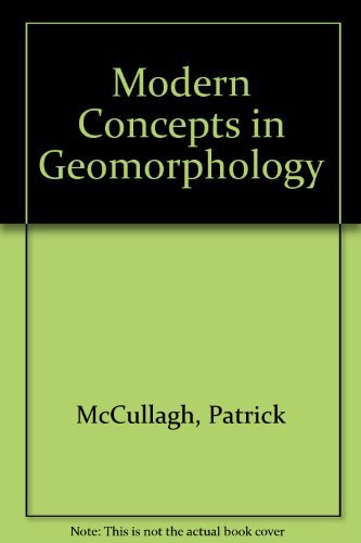 Modern Concepts in Geomorphology: Patrick McCullagh: 9780199132362 ...