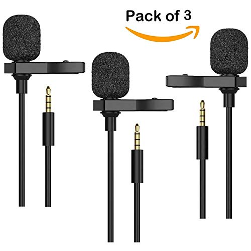 TECHPOOL Portable 3.5Mm Hands-Free Jack with Metal Clip Mini Condenser ...