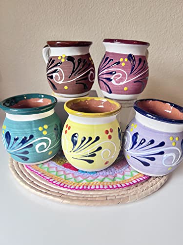 Amazon.com: JARRITOS mexican mug clay, Mexican clay cup, MEXICAN cup ...