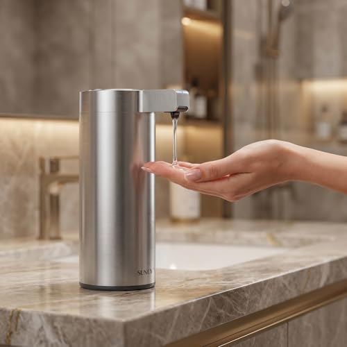 Amazon.com: SUNLY Touchless Automatic Soap Dispenser – Clog-Free Pump ...