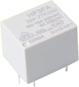 Amazon.com: HF3FA-024-ZTF(335) 24VDC Relay 1 Group Conversion 5 feet 10A250VAC Relay (Size : 5V ...