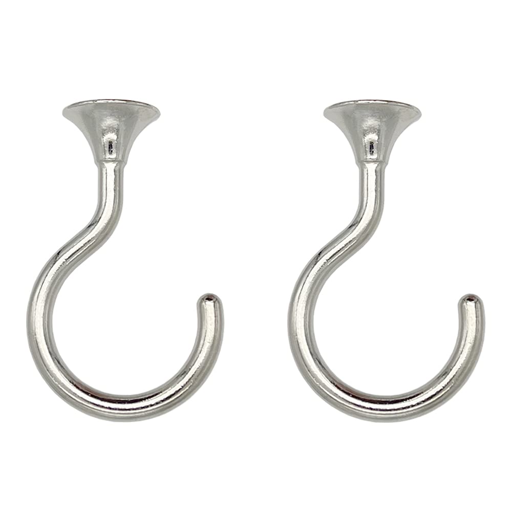 Amazon.com: Lizntiate 2 Sets Ceiling Hook Large Swag Heavy Duty Swag ...