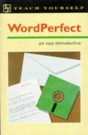 An Introduction to WordPerfect (Teach Yourself): Ann Elms ...
