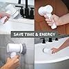 Amazon.com: ONE SCRUB Electric Spin Scrubber, Bathroom Cleaning ...