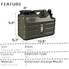 Amazon.com : UXPEYIC 3 Gallon Water Container with Spigot, Portable ...