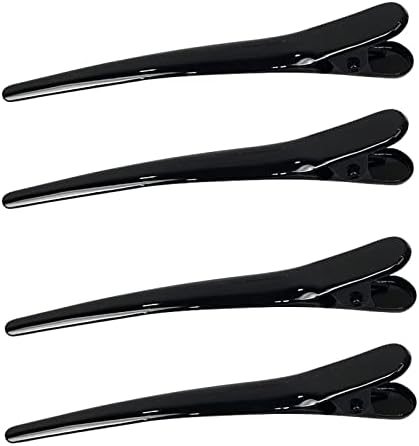 Amazon.com : 4 Pack Strong Black Bite Force Alligator Plastic Beak Hair ...