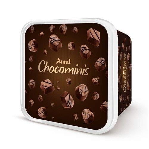 Amazon.com : Amul Choco Minis Chocolate Box, 250G and Silver Plated ...