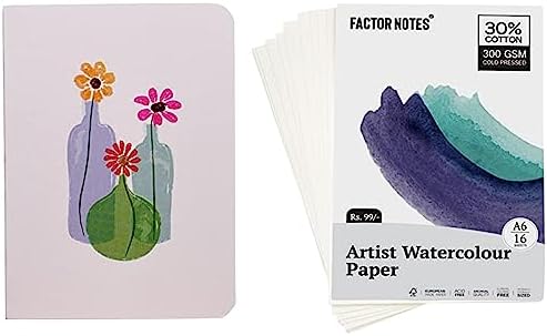 Factor Notes Sketchbook: A6 Pocket Sized, 120 GSM (New Day) & Factor ...