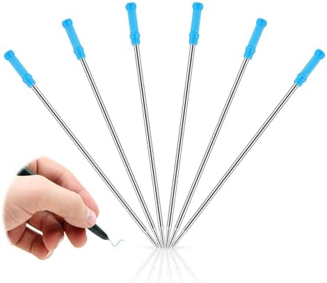 Amazon.com : Andibro 6pcs Universal Ballpoint Pen Refill, Replaceable ...