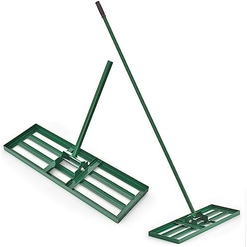 FLY HAWK Lawn Leveling Rake | Levelawn Tool | Level Soil or Dirt Ground ...