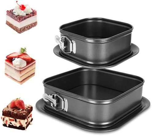 Amazon.com: 7 Inch Springform Pan, Non Stick Cake Pan/Cheesecake Pan ...