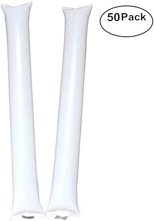 Amazon.com: Thunder Sticks, Inflatable Stadium Noisemakers Bam Bam ...