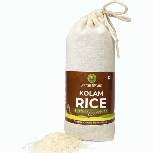 APKA KISAN Kolam Rice - 1 Kg : Amazon.in: Grocery & Gourmet Foods