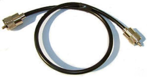 Rocket Radio Mini RG8 RG8X Coaxial Cable Patch lead 0.5m with fitted ...