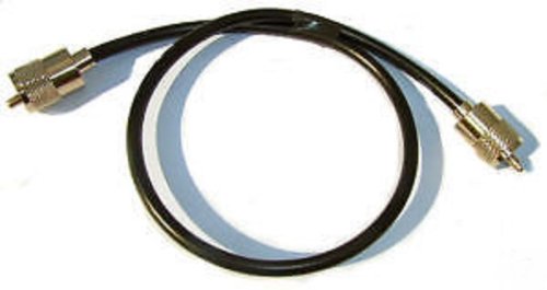Rocket Radio Mini 8 Coax RG8X Patch lead 0.5m with fitted PL259 Plugs ...