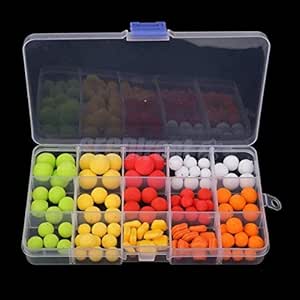 Amazon.com: Pop up Boilies Carp Fishing Baits Fruit Flavours Floating ...
