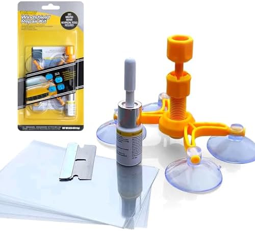Amazon.com: Windshield Crack Chip Repair Kit, Glass Repair Kit Liquid ...