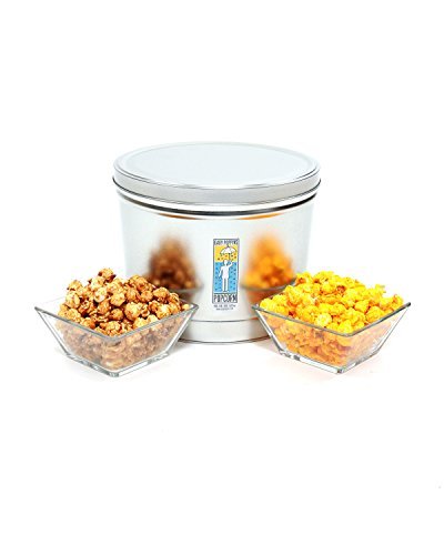Buy Gary Poppins Caramel + Cheddar Popcorn (Divided) Tin, 2 Gallon by ...