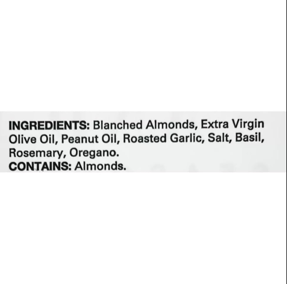 Kirkland Signature - Almendras sazonadas con ajo asado y hierbas, 2.2 ...