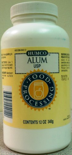 HUMCO HOLDING GROUP, INC. ALUM AMMONIUM POWDER HUMCO 12 OZ by Unknown ...