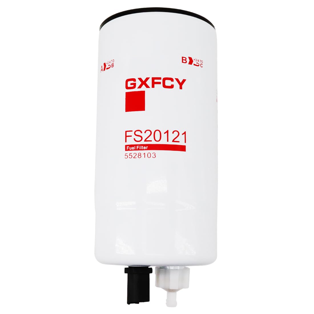 Amazon.com: FS20121 Fuel Water Separator Filter Replaces 5444245 ...