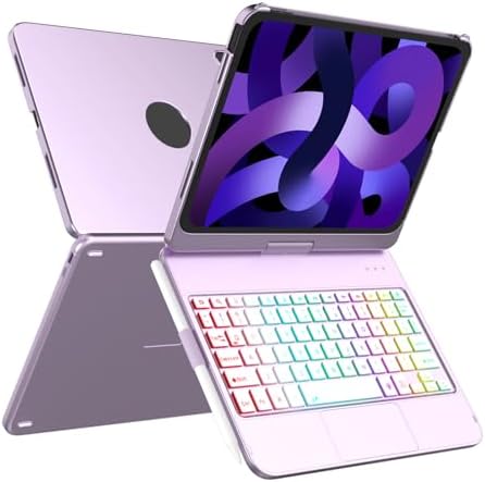 MMK Keyboard Case for iPad A16 11th Generation 2025 and 10th Generation ...