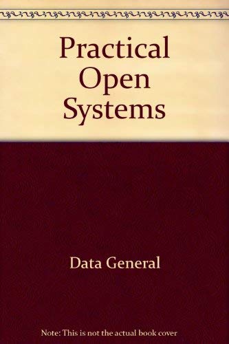 Practical Open Systems: A Guide for Managers: 9781855542112: Computer ...