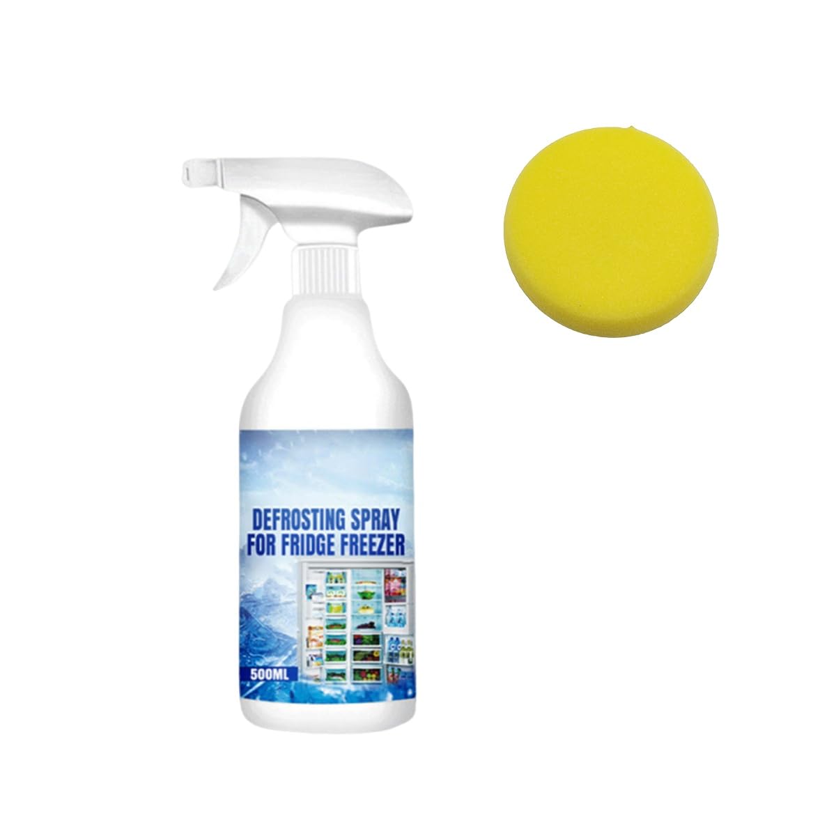 Amazon.com: Fridge Freezer Defrosting Spray, 500ml Defrosting Spray for ...