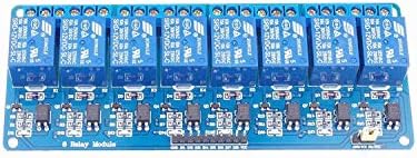 UIOTEC 8 Channel DC 12V Relay Module for Arduino Raspberry Pi DSP AVR PIC ARM: Buy Online at ...