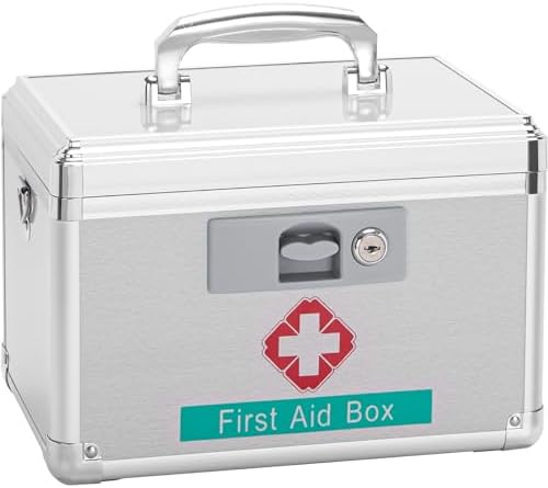 Amazon.com: GODLONSEN Medication Lock Box - 15 x 8.7 x 9.4 Inch X-Large ...