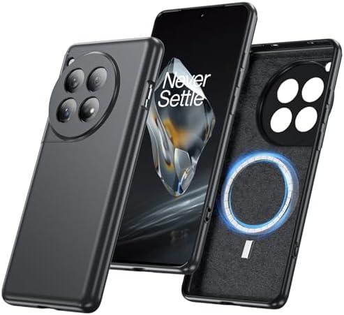 Amazon.com: Hensinple Magnetic for Oneplus 12 Case, Shockproof ...