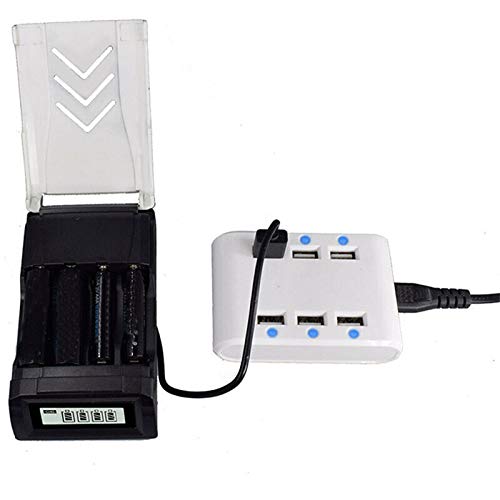 SJT® USB Smart Intelligent Battery Charger for Aa AAA Rechargeable ...