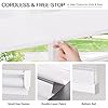Amazon.com: LazBlinds No Drill Zebra Blinds for French Door, Cordless ...