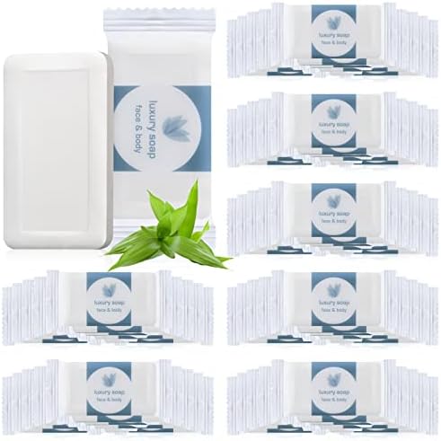 Amazon.com : Demissle 500 Pcs Mini Soap Bars 0.4 oz Small Round Coin ...