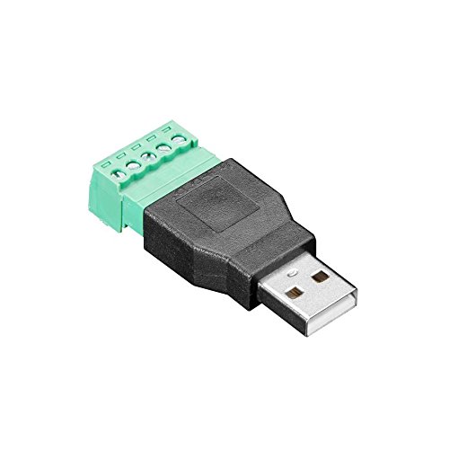 USB-A Male Plug to 5-pin Terminal Block : Amazon.de: Gewerbe, Industrie ...