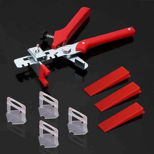 400PCS Tile Leveling System 2mm 300pcs Tile Level Wedge Spacer Plus ...