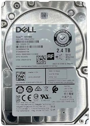 Amazon.com: Seagate 2.4TB HDD 10K RPM 2.5" 12Gb/s SAS Hard Disk Drive ...